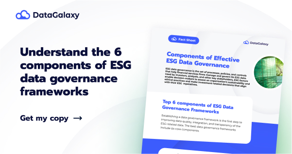 Components of ESG Data Governance Frameworks